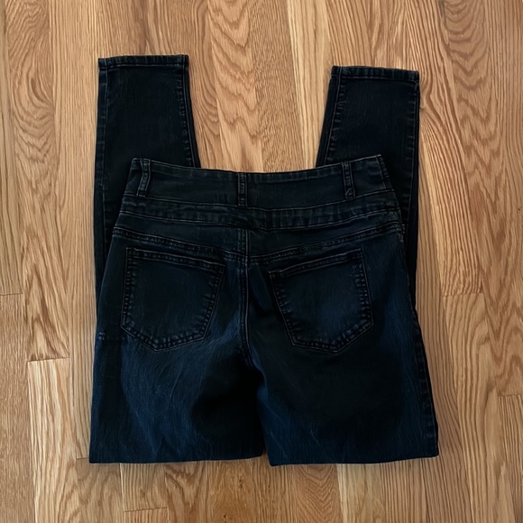 Silver Crush | Jeans | Silver Crush Black Distressed Ripped Skinny ...